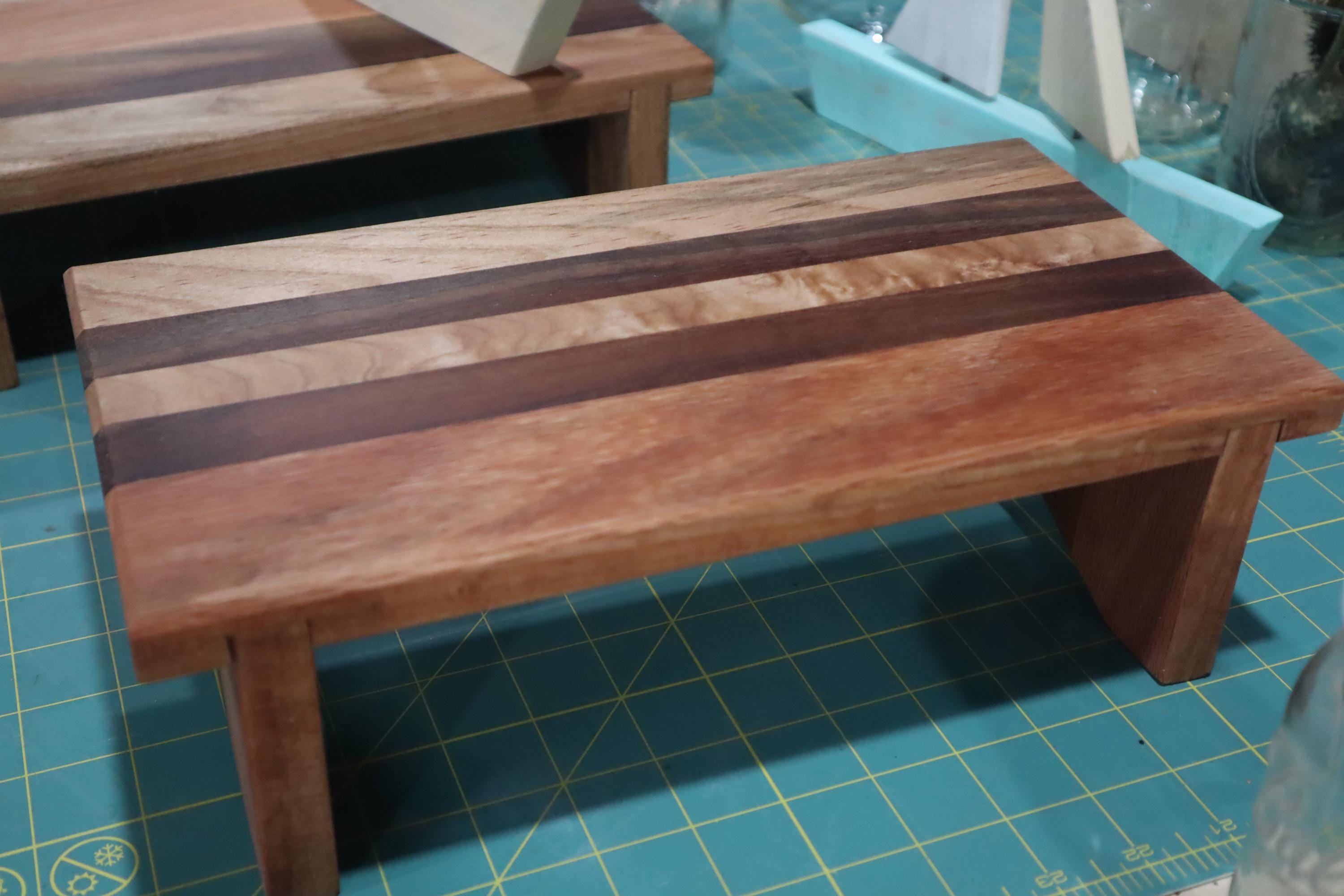 Wooden Shelf Riser, Counter Riser, Kitchen Bath Accessory, Handmade - Etsy