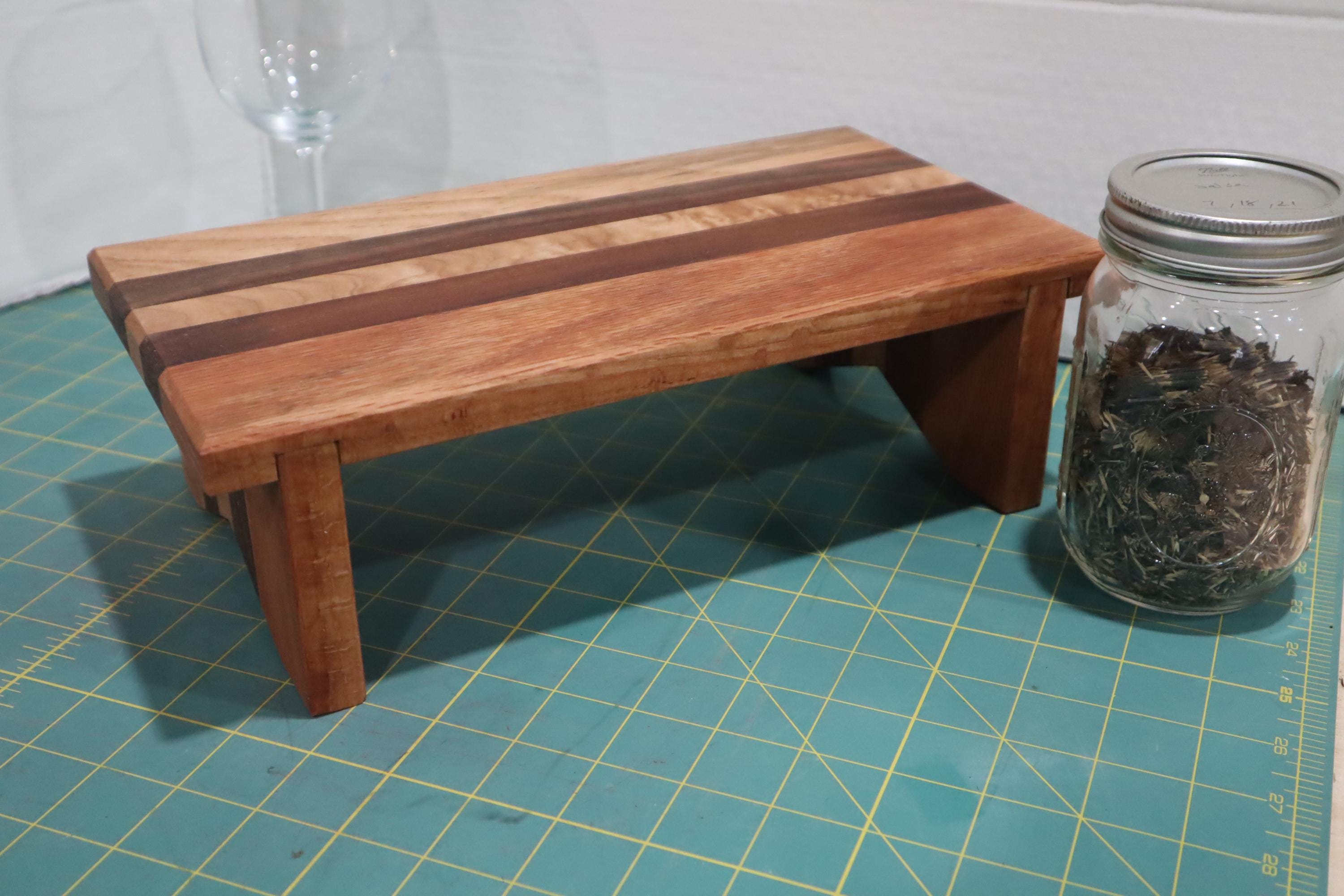 Wooden Shelf Riser, Counter Riser, Kitchen Bath Accessory, Handmade - Etsy