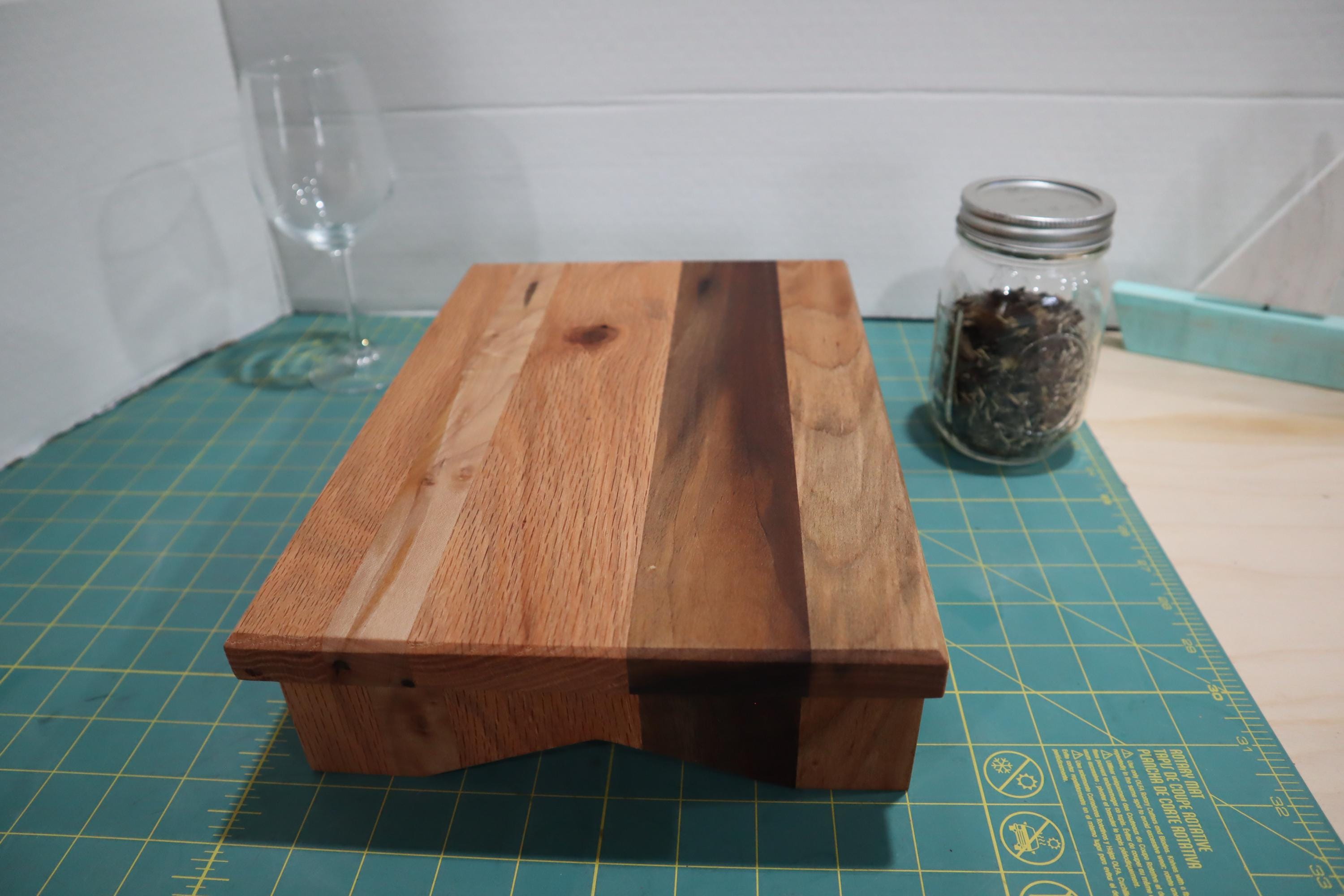 Wooden Shelf Riser, Counter Riser, Kitchen Bath Accessory, Handmade - Etsy