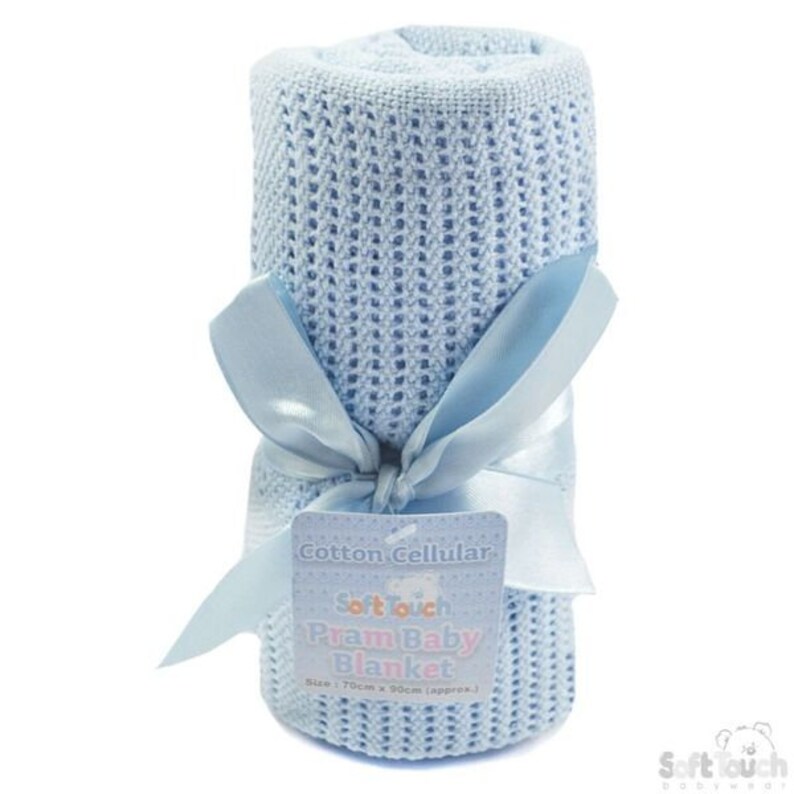 Blue Baby Blanket - Etsy