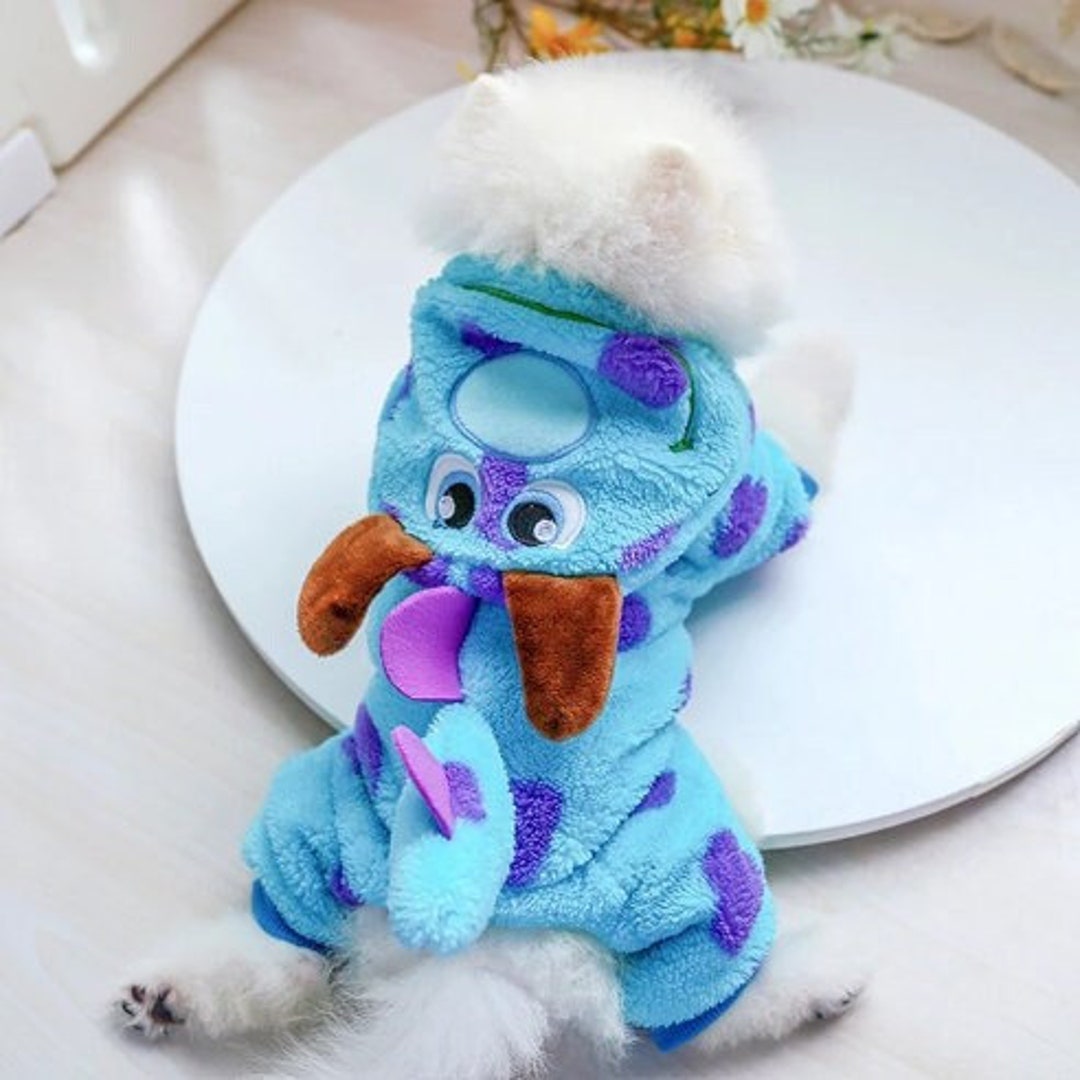 Monster Onesie Pet Costume / Sully Warm Pet Clothing / - Etsy