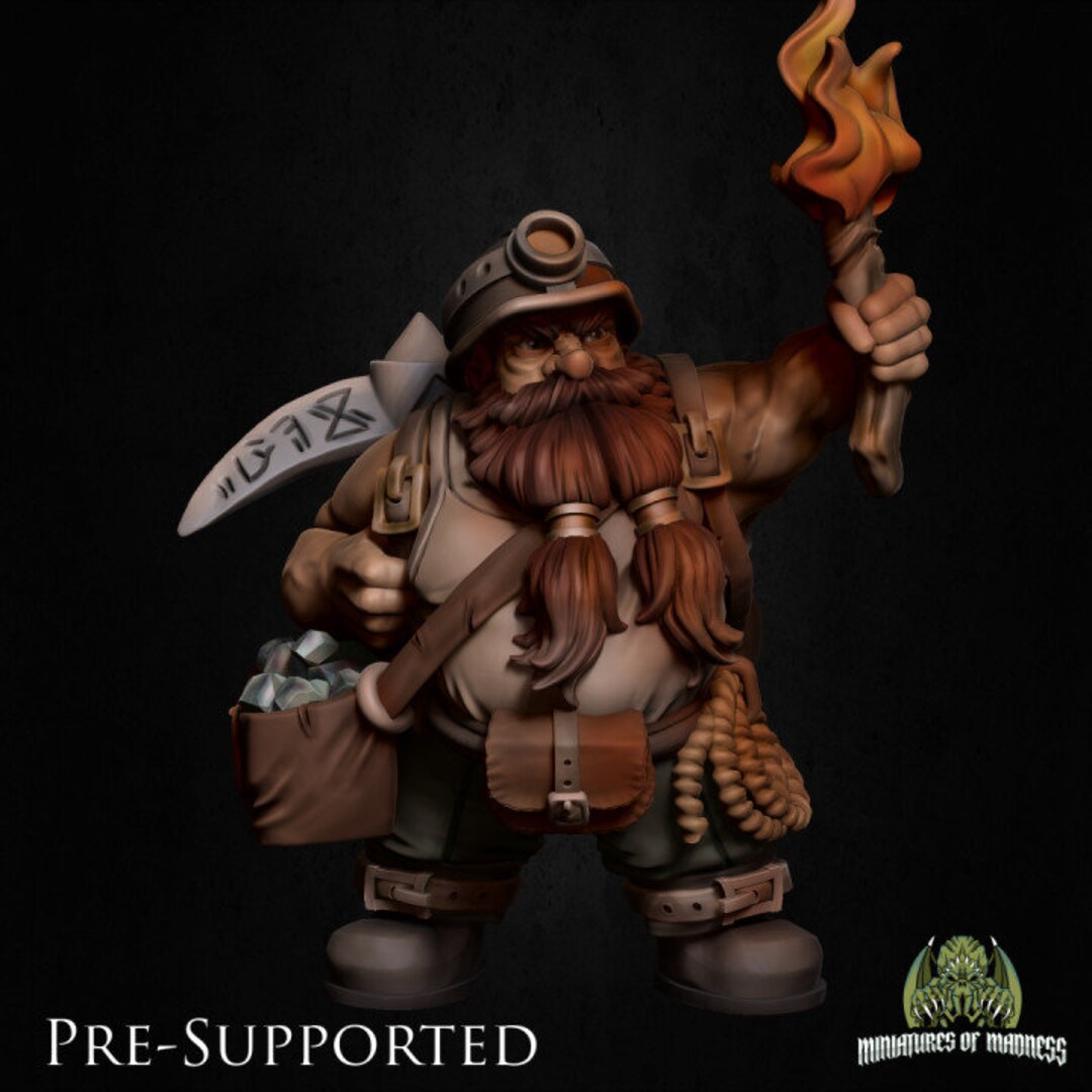 Baldur the Adventurer Fantasy Miniatures 28mm 32mm War - Etsy UK