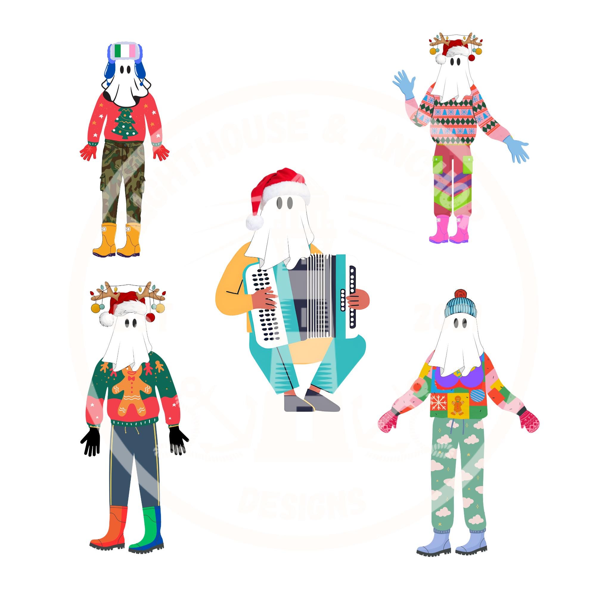 Mummers Pngs 5 Files - Etsy