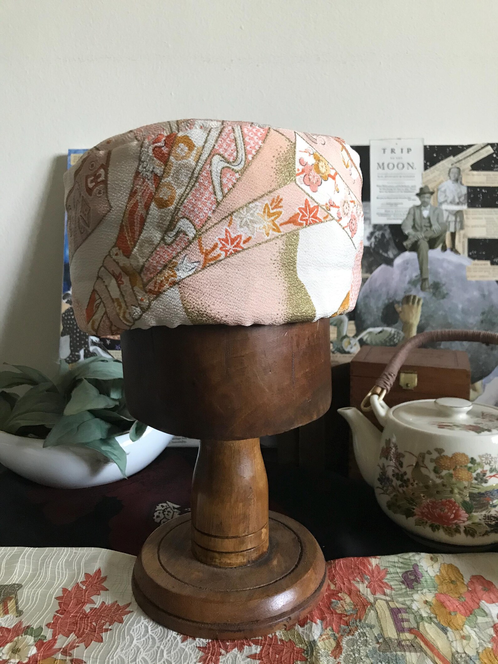 Pink Japanese Noshi (good Luck Paper) Patterned Upcycled Repurposed ...