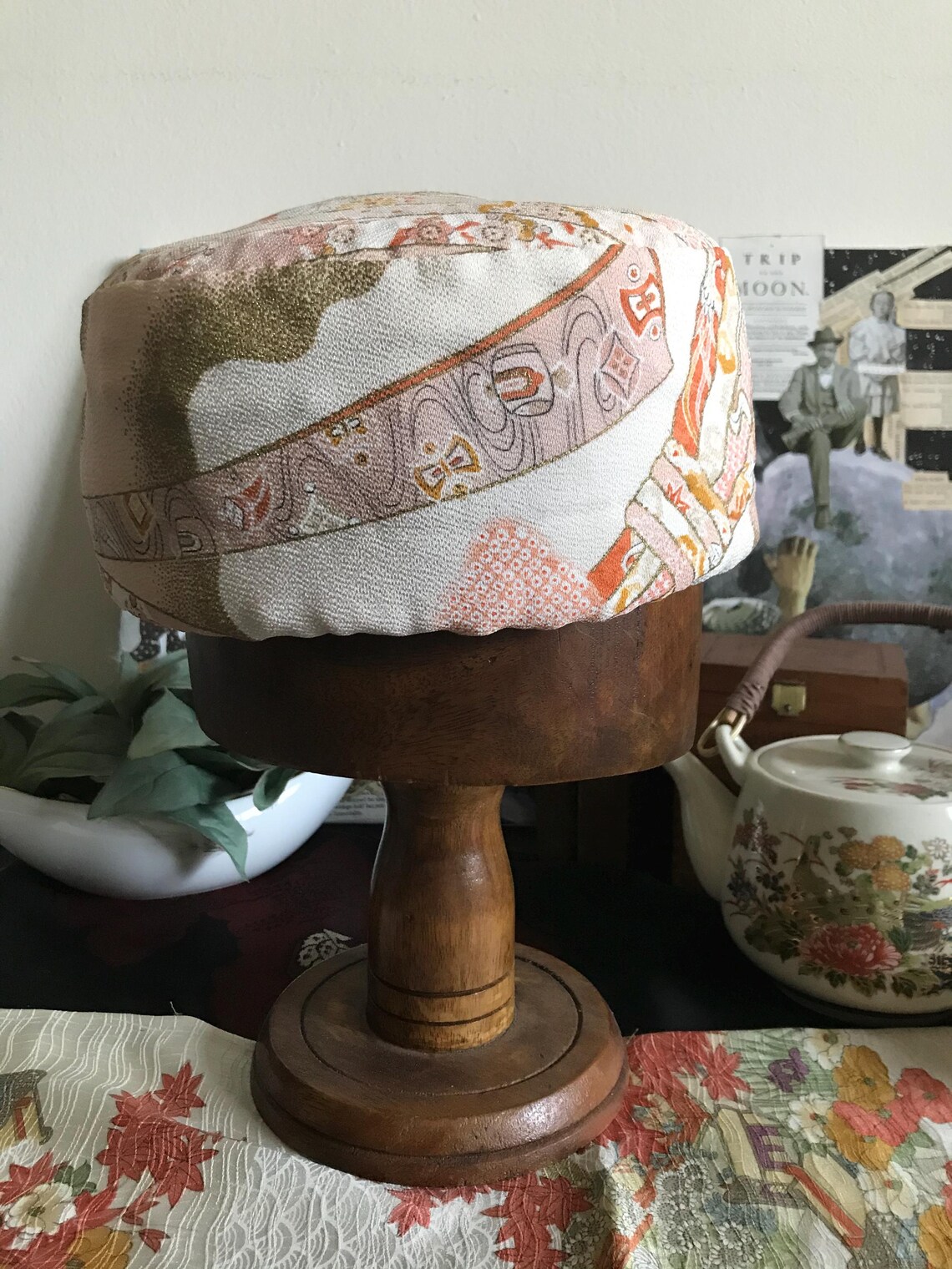 Pink Japanese Noshi (good Luck Paper) Patterned Upcycled Repurposed ...