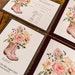 SAMPLE ONLY* Wellingtons and Flowers, Wellies Wedding Stationery ...