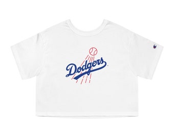 Dodgers Crop Top - Etsy