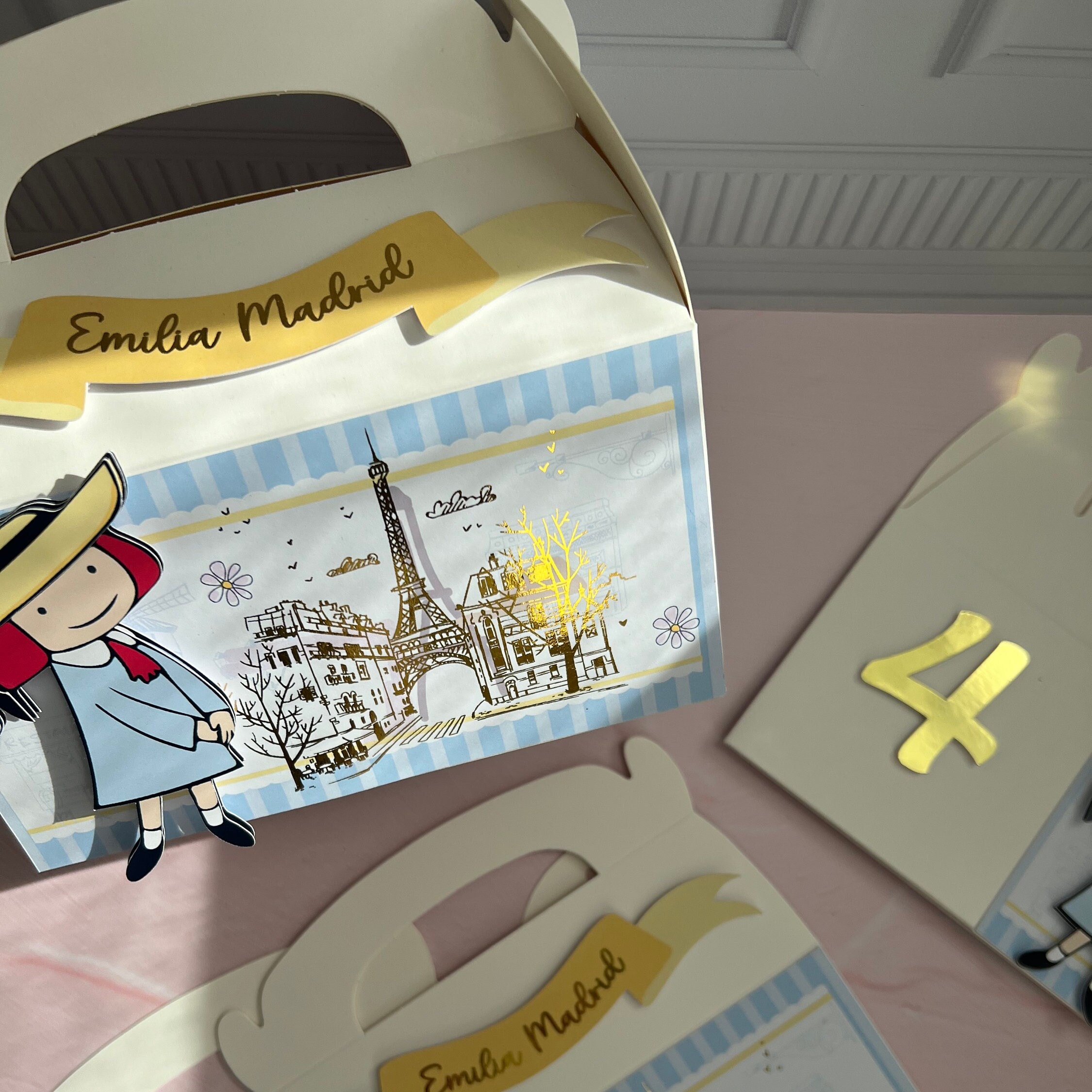 Paris Party Gable Box, French Girl in Paris, Madeline in Paris, Paris ...