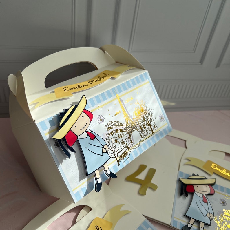Paris Party Gable Box, French Girl in Paris, Madeline in Paris, Paris ...