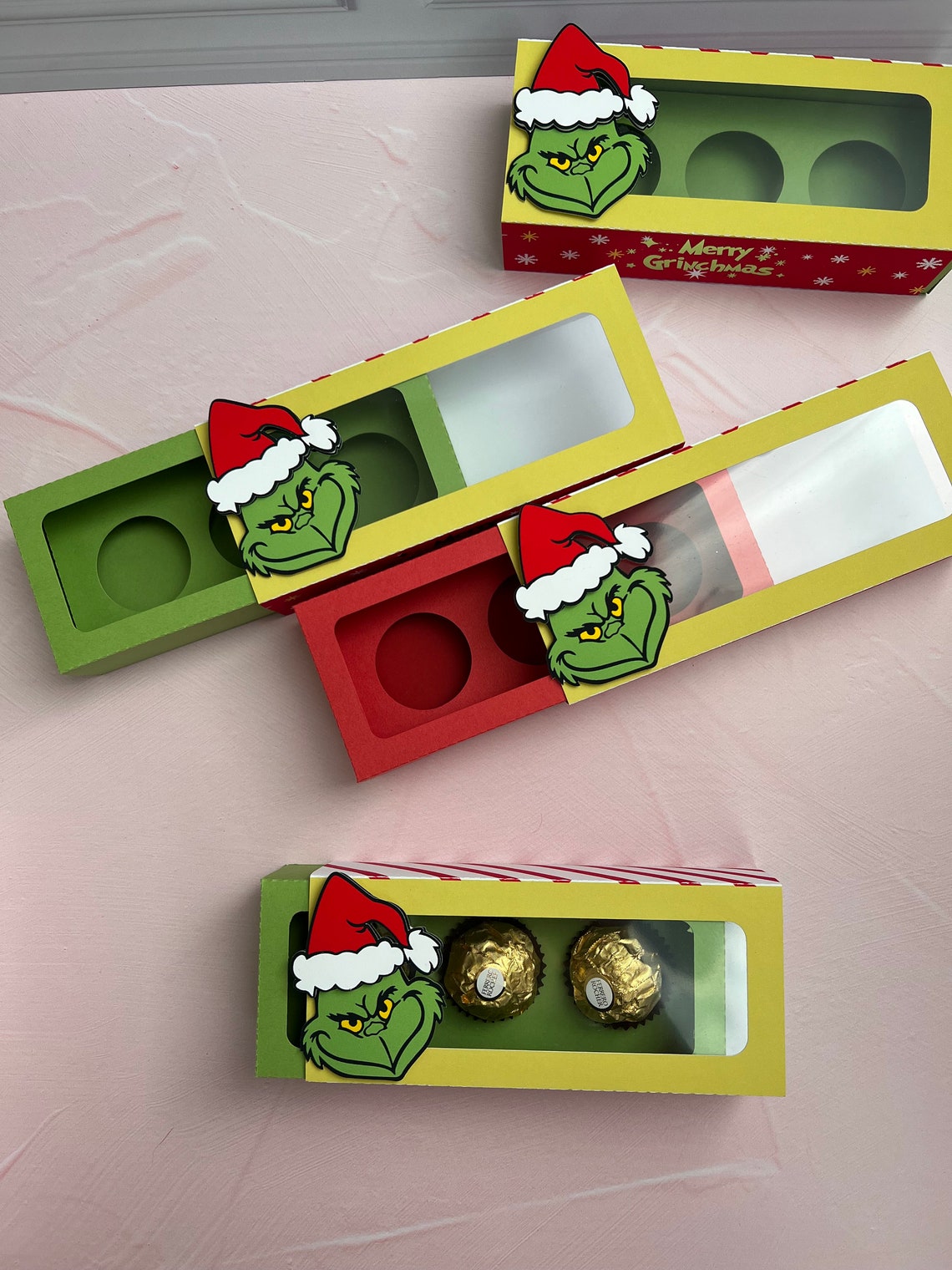 Grinch Chocolate Box, Chocolate Gift, Christmas Gift Idea, Grinch Box ...