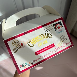 Personalized Christmas Eve Box: Santa Special Delivery - Etsy