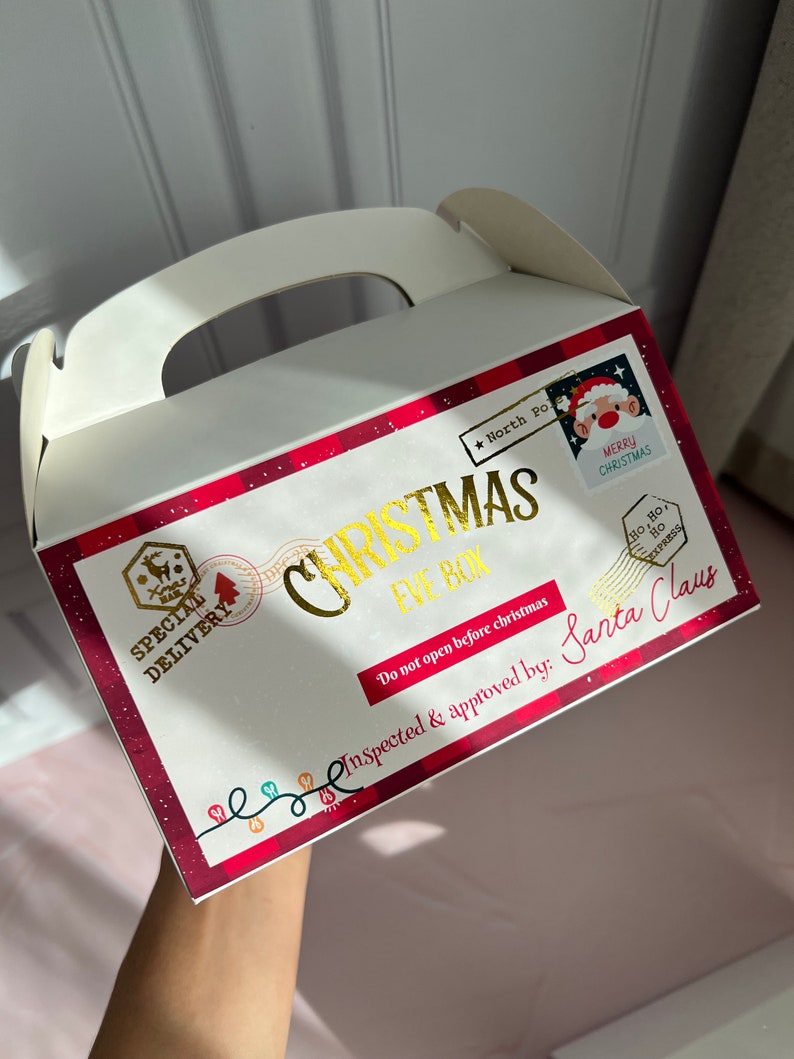 Personalized Christmas Eve Box: Santa Special Delivery - Etsy