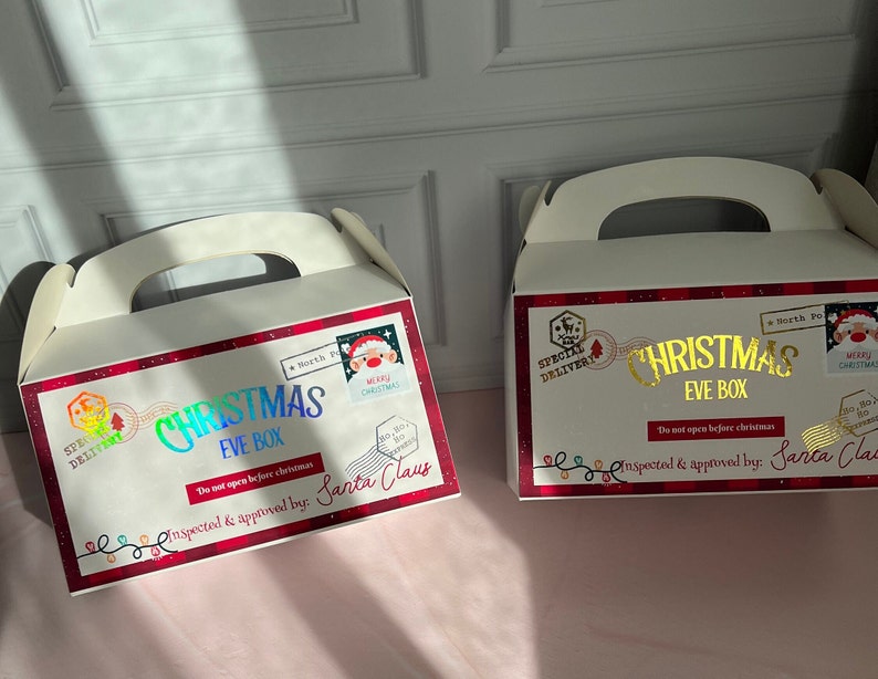 Personalized Christmas Eve Box: Santa Special Delivery - Etsy