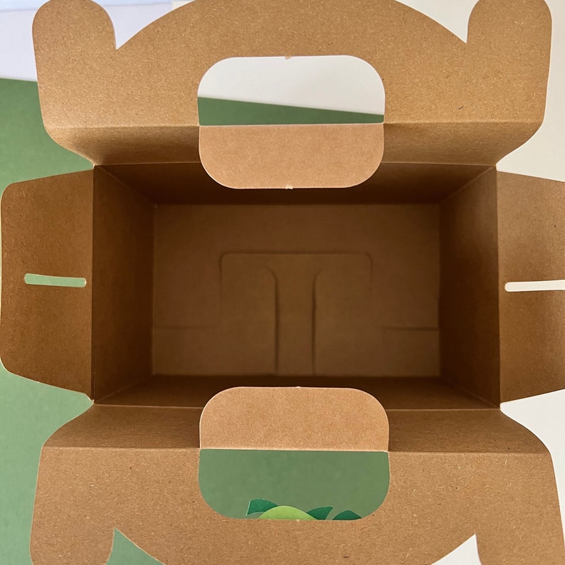 Safari Gable Box, Wild Safari Gift Box, Safari Box for Candy, Jungle ...