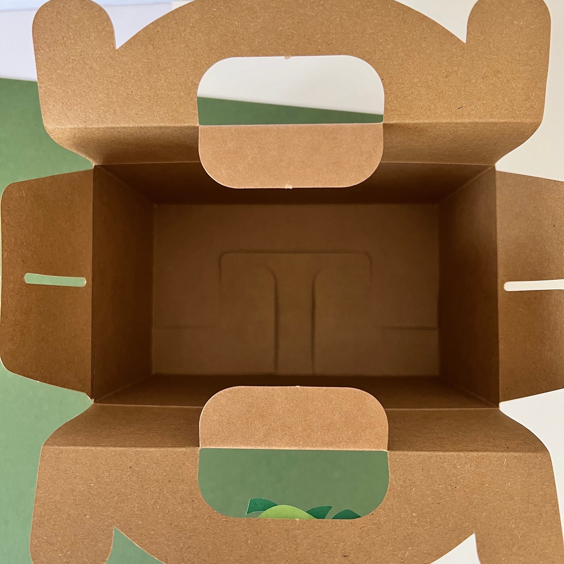 Safari Gable Box, Wild Safari Gift Box, Safari Box for Candy, Jungle ...