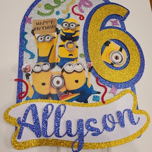 Minion Cake Topper - Etsy