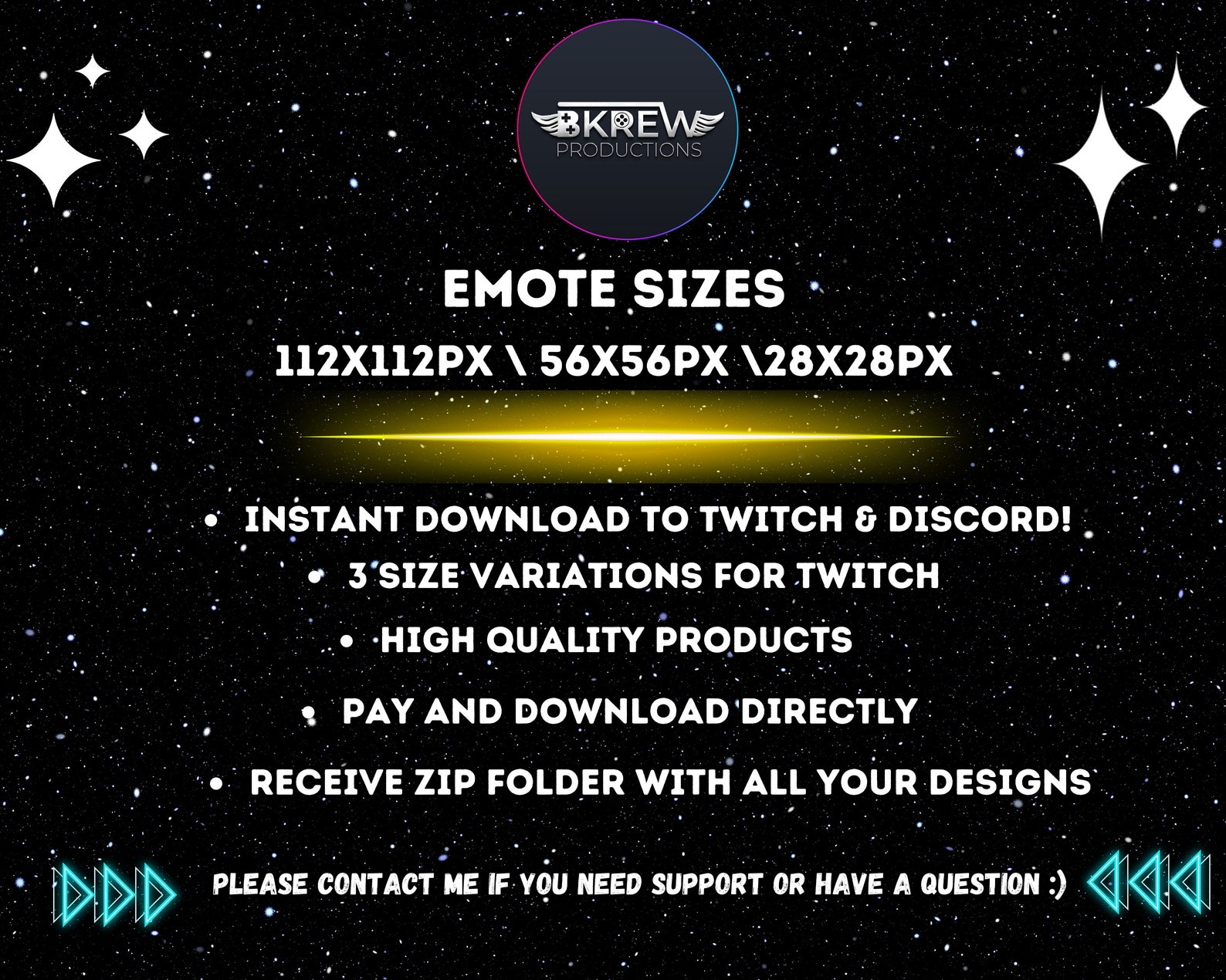 Raid Emote, Hype Emote, Twitch & Discord Emotes, Streamer Gift ...