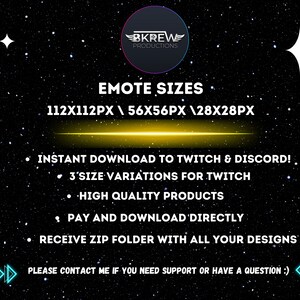 Raid Emote, Hype Emote, Twitch & Discord Emotes, Streamer Gift ...