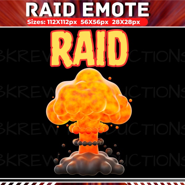 Twitch Raid Emote - Etsy