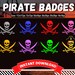 Pirate Badges for Your Twitch Stream! | Skull Badges | Pirate Badges ...