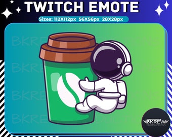 Astronaut UWU Emote, Space Hype Emote, Twitch/discord Emote, Astronaut ...