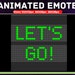 Lets Go! Animated Emote for Your Twitch Stream! | Celebrate Emote ...
