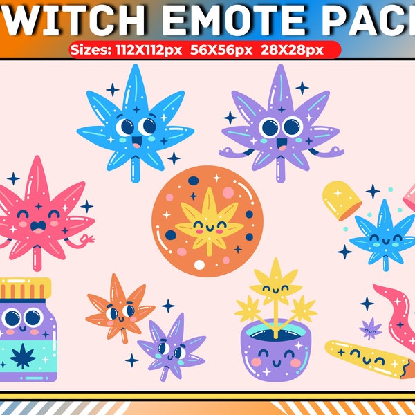 Weed Emotes - Etsy