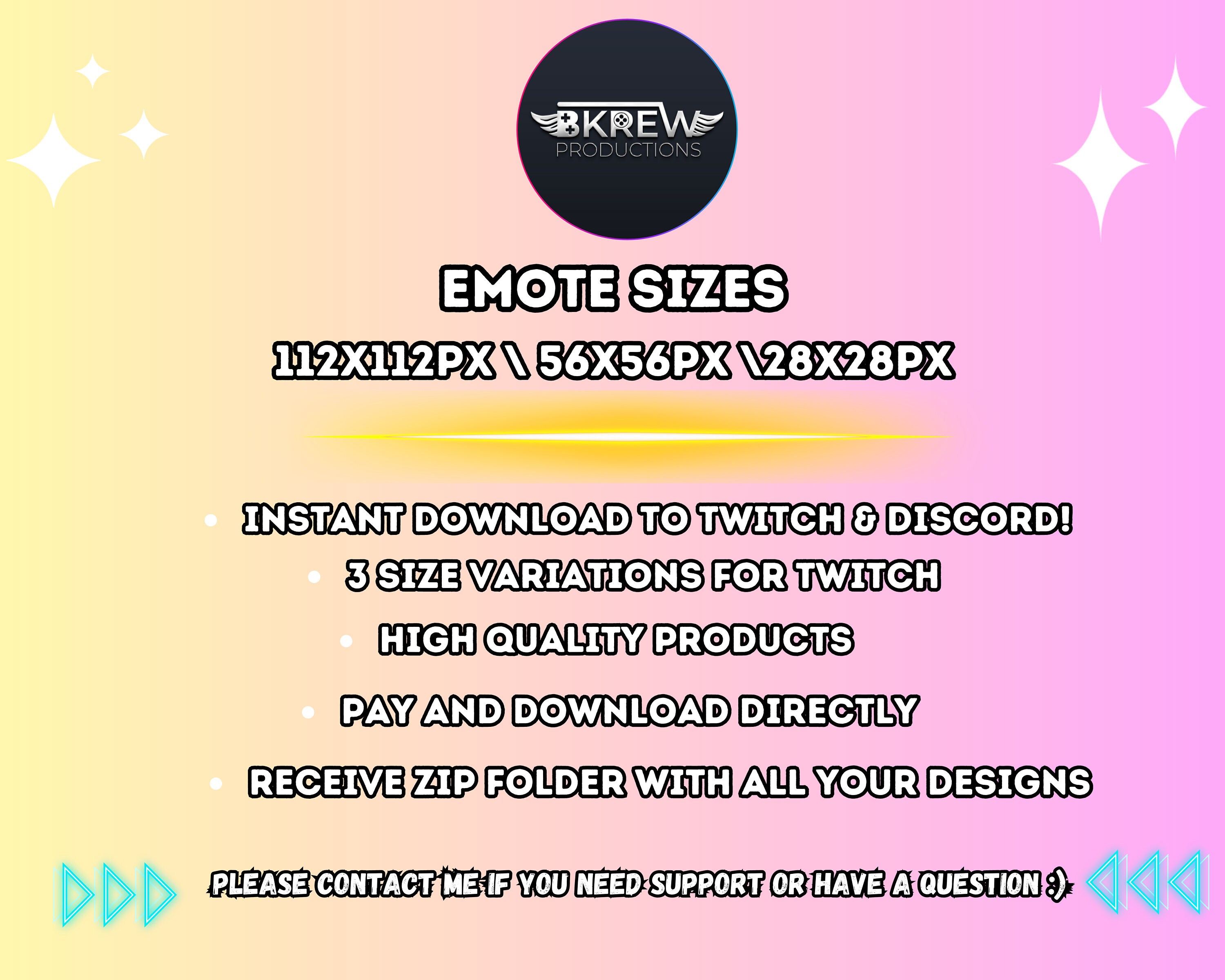 Pride Emotes for Twitch Streamers & Gamers | Love, Cute, Happy ...