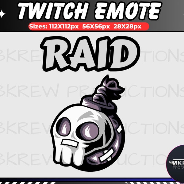 Raid Emote - Etsy
