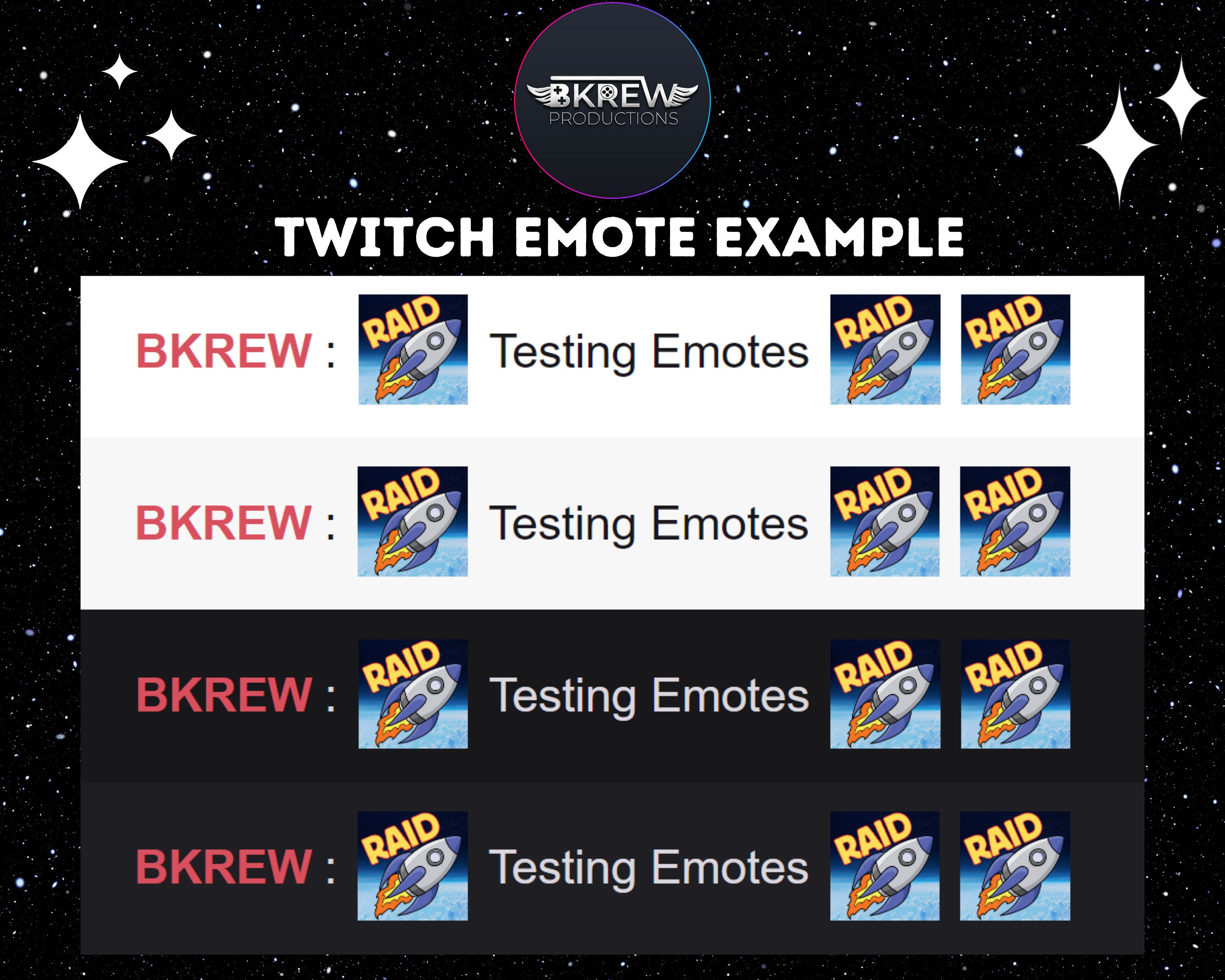 Raid Emote, Hype Emote, Twitch & Discord Emotes, Streamer Gift ...