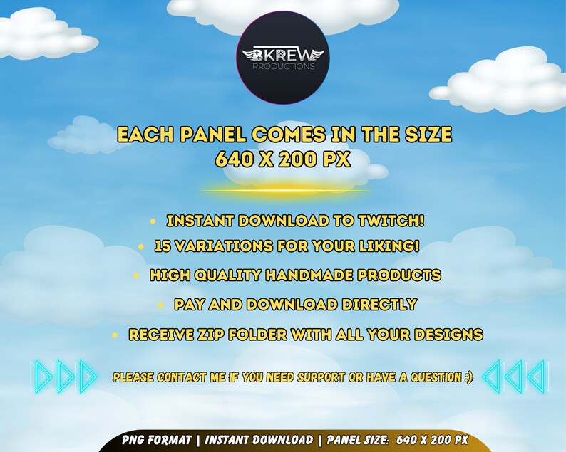 Bee Twitch Panels Twitch Overlay Discord Emotes Streamer - Etsy