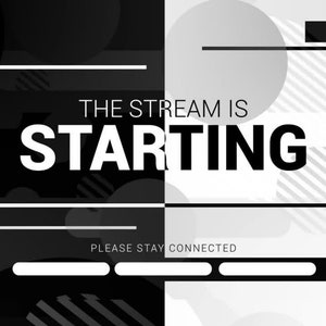 Starting Soon Screen, Animated Overlay, Fun & Aesthetic Design, Twitch ...