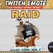 Raid Pirate Emote, Hype Emote, Twitch & Discord Emotes, Streamer Gift ...