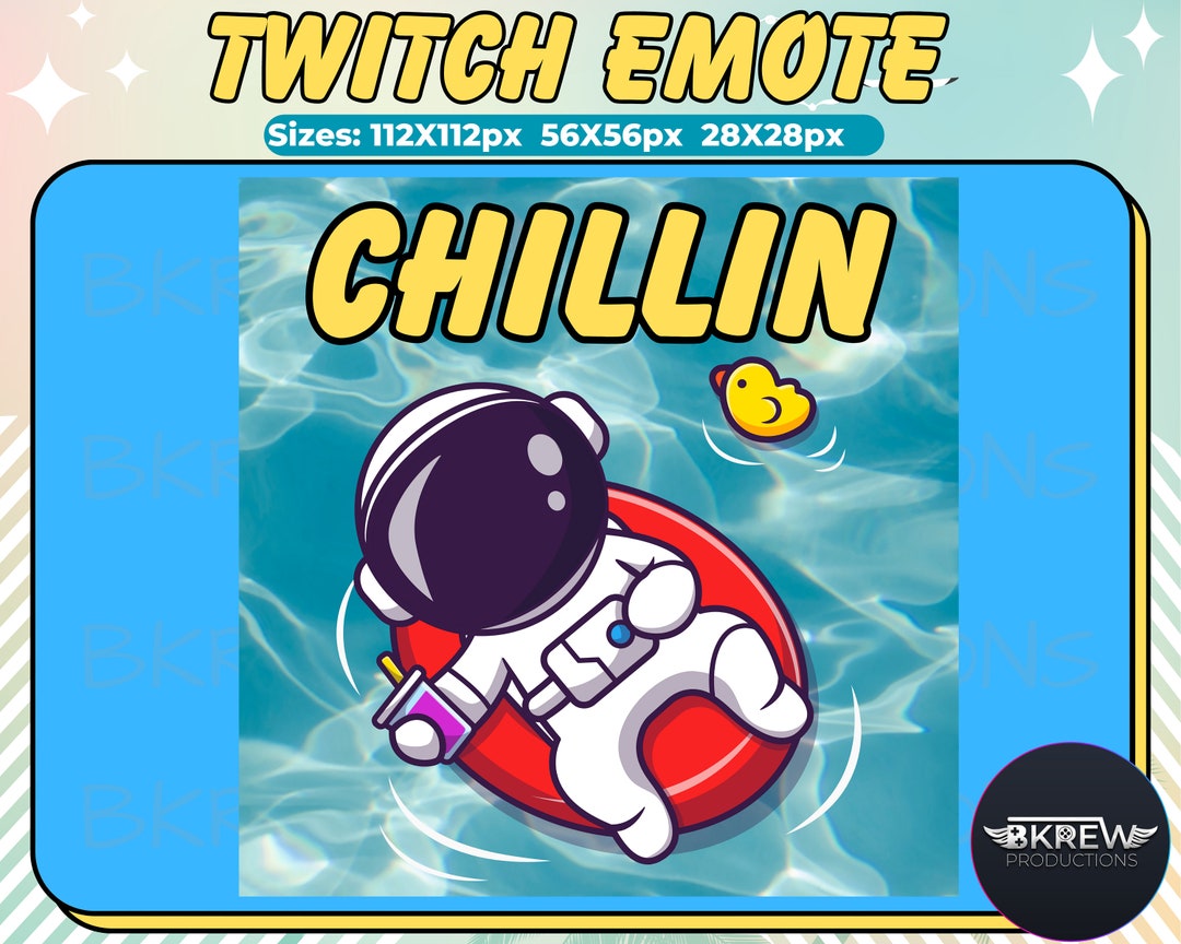 Astronaut Emote, Space Hype Emote, Twitch/discord Emote, Astronaut ...