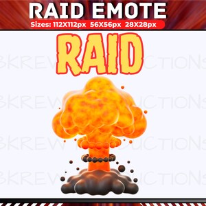 Raid Emote, Hype Emote, Twitch & Discord Emotes, Streamer Gift ...