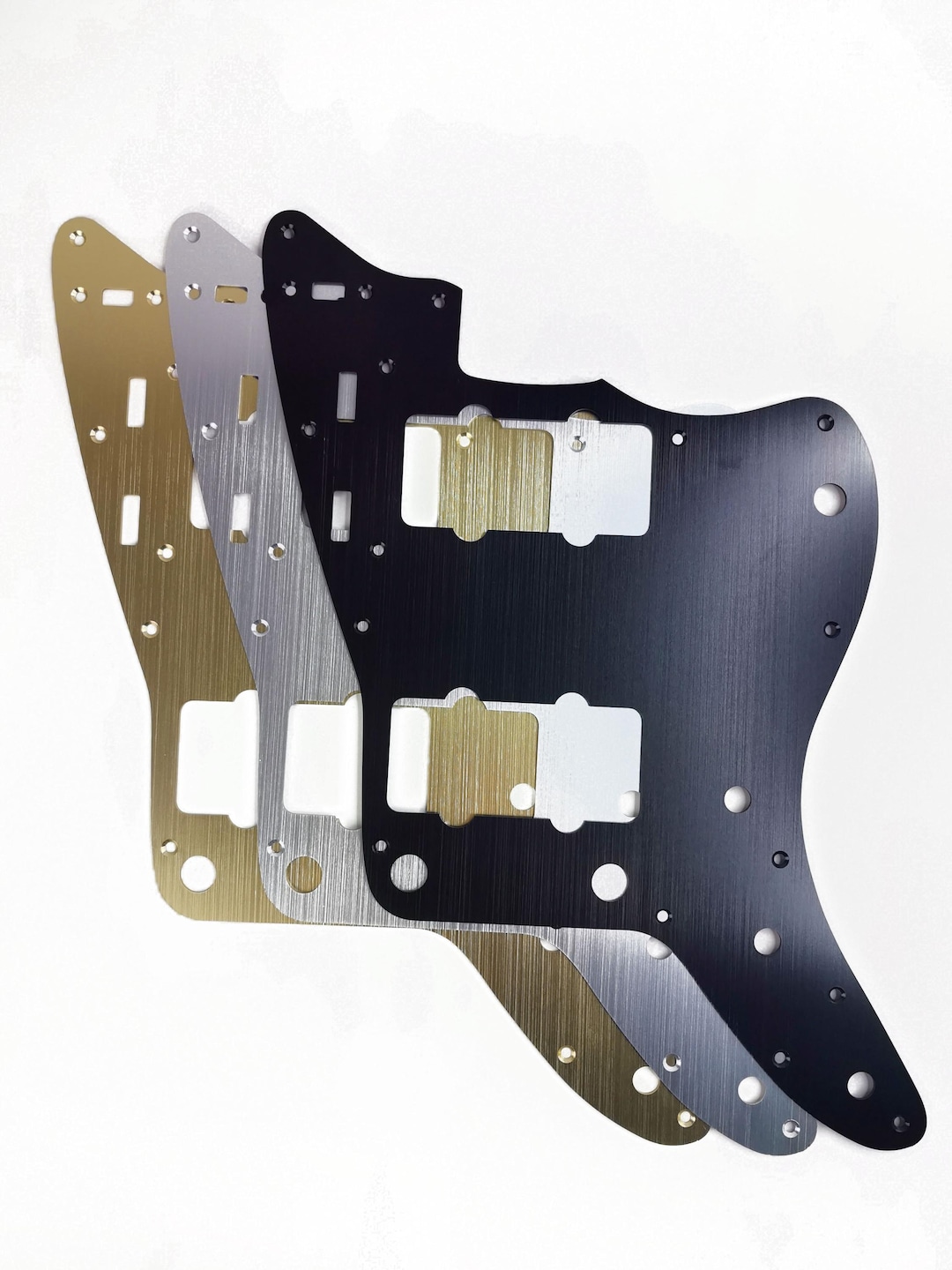 Guitar Guard Anodized Aluminum Jaguar P90 Guitar Pickguard Scratch ...