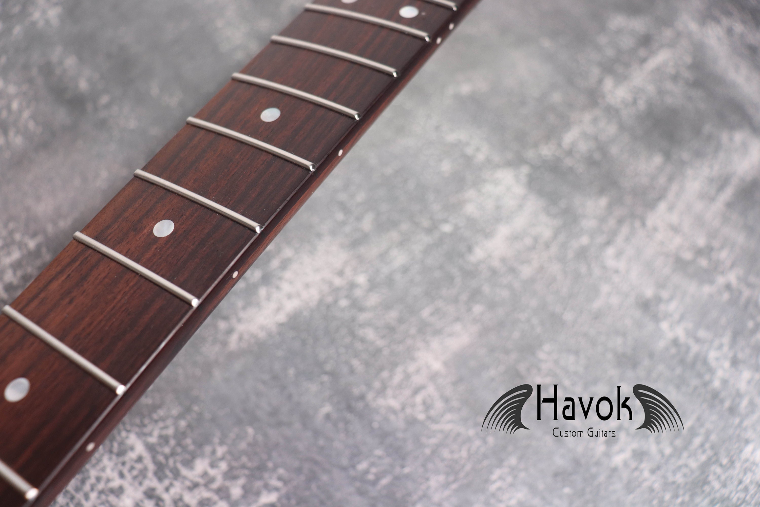 Handmade Rosewood Spoke Wheel Guitar Neck, Stainless Steel Frets - Etsy