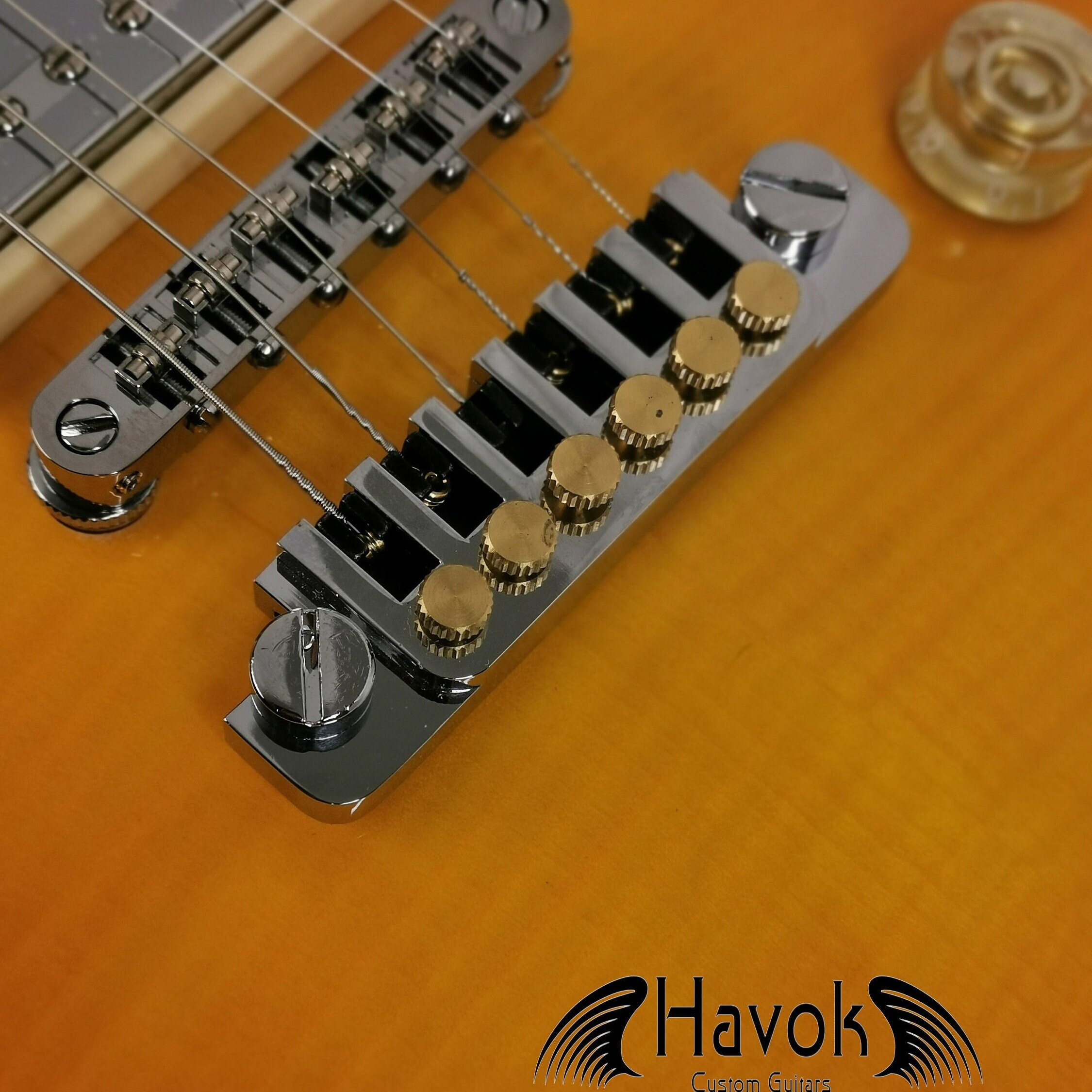 Silver Micro Tune Bridge Tailpiece, High End Custom Shop Music ...