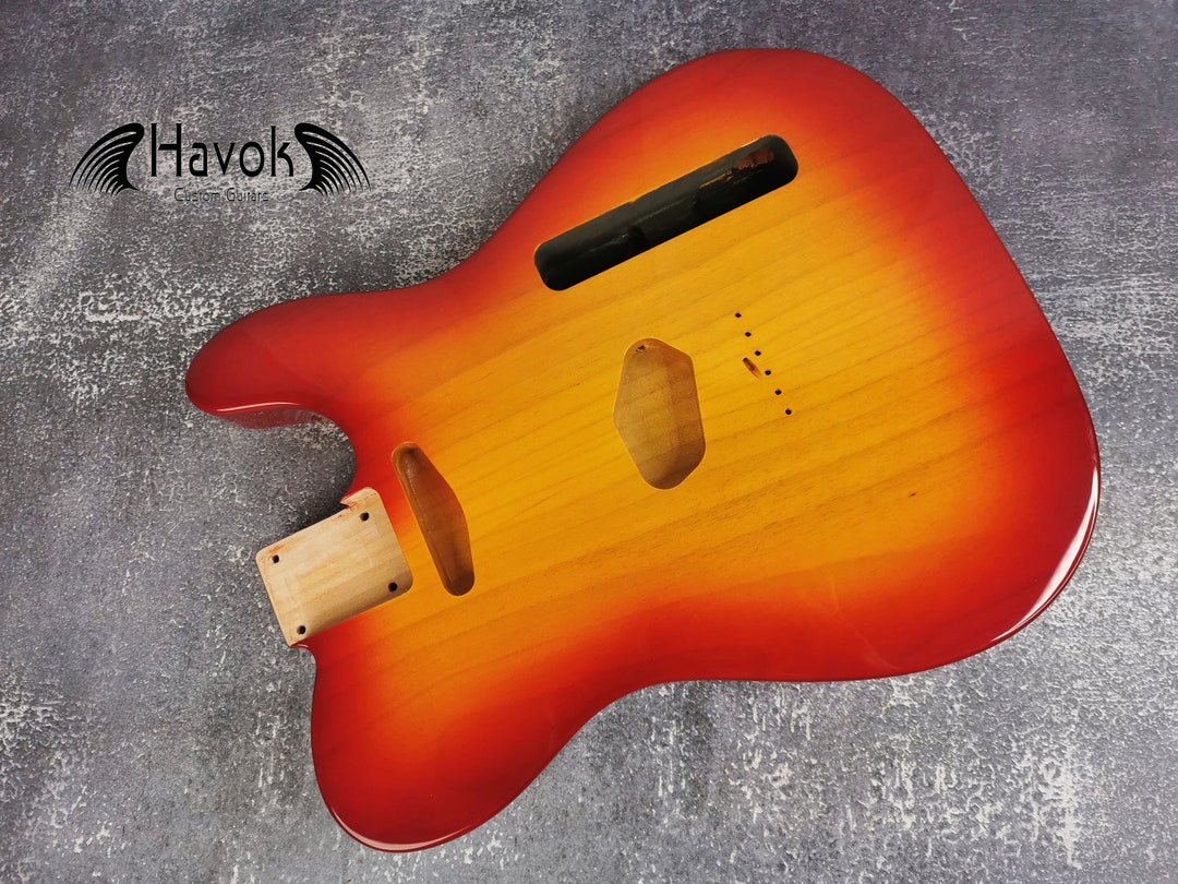 TL Body 2 Piece Alder, Sienna Burst, Custom T-style Body, Vintage ...