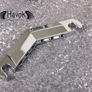Silver Tailpiece V Shaped, Vintage Electric Guitar Building Kit DIY ...