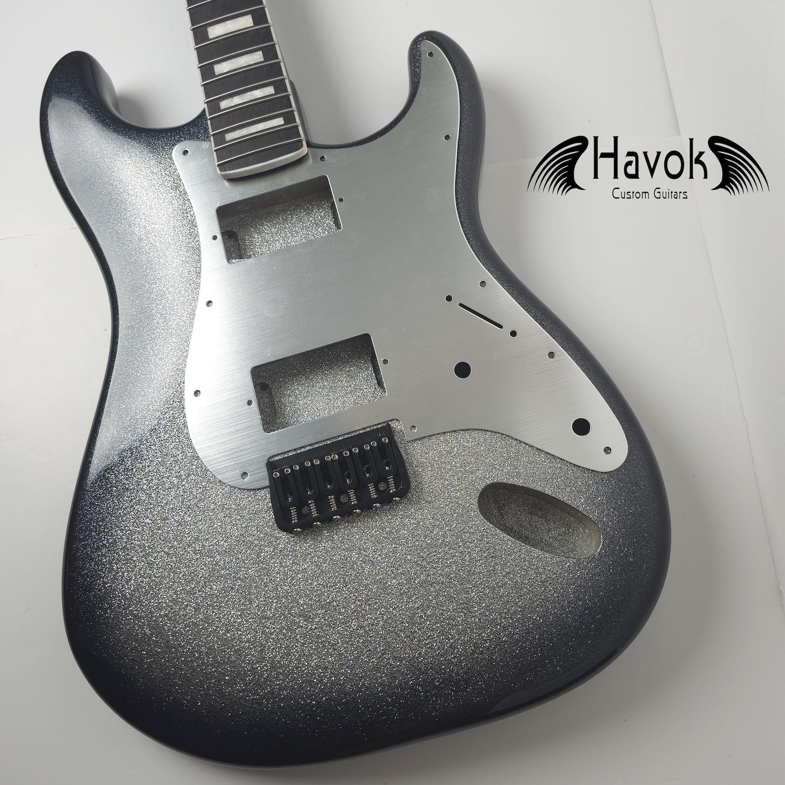 Guitar Kit , Diamond Burst Body Mahogany St Wenge Neck , Hight Quality ...