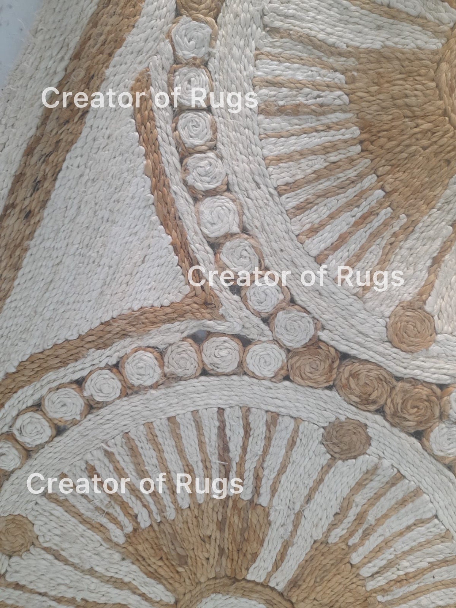 Handmade Abaca Area Rug, Natural Manila Hemp, India - Etsy