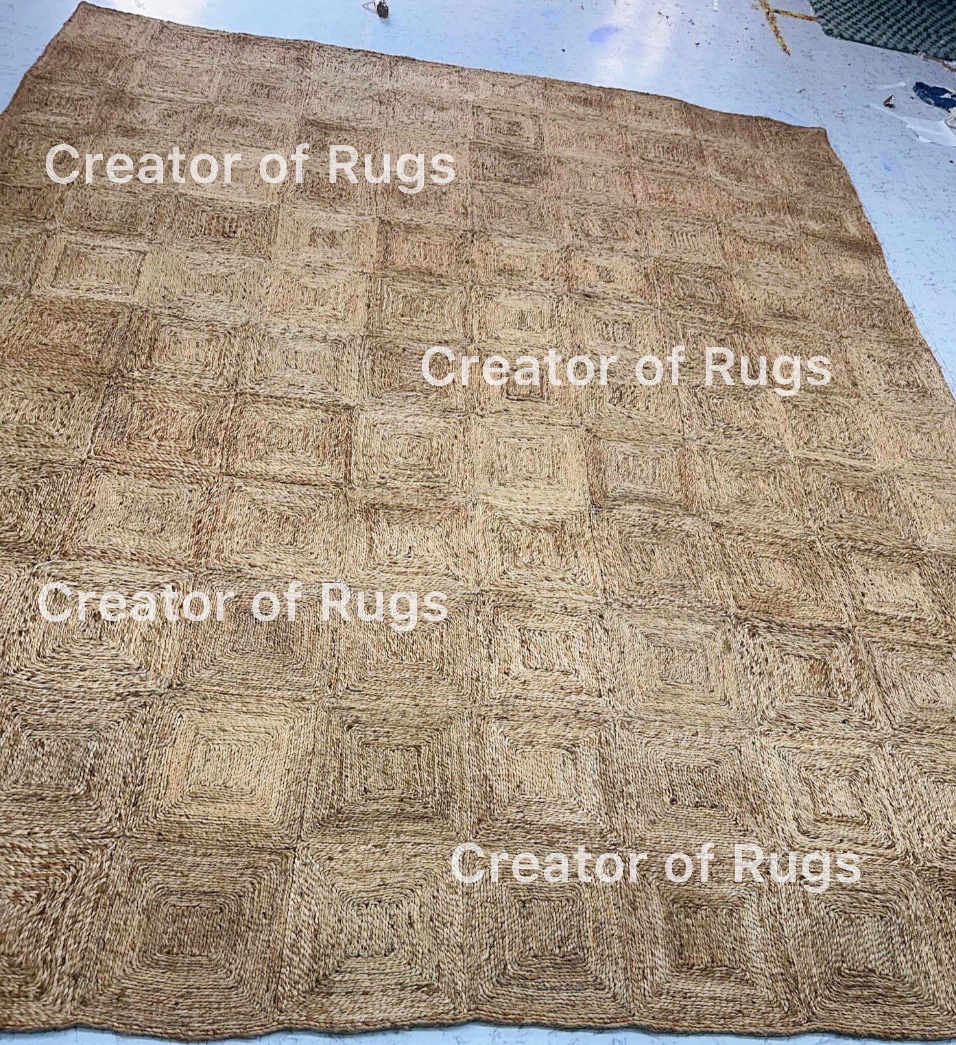 Handmade Abaca Rug: Natural Manila Hemp Fiber Rug - Etsy
