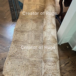 Handmade Abaca Rug: Natural Manila Hemp Fiber Rug - Etsy
