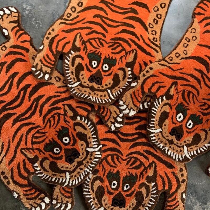 Small Zebra Rug - Etsy