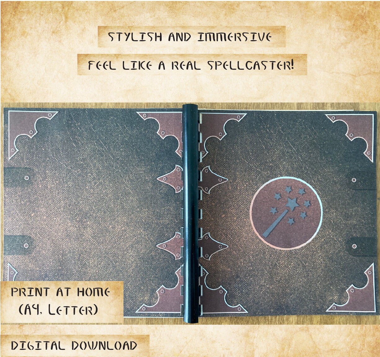 Dnd 5E Spell Tome All Classes A4, Letter, Print at Home, Digital ...