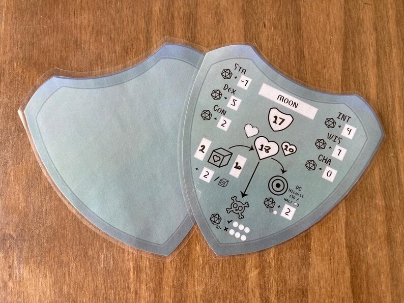 Dnd 5E Defenses Tracker Armor Class Hit Points Hit Dice - Etsy Canada