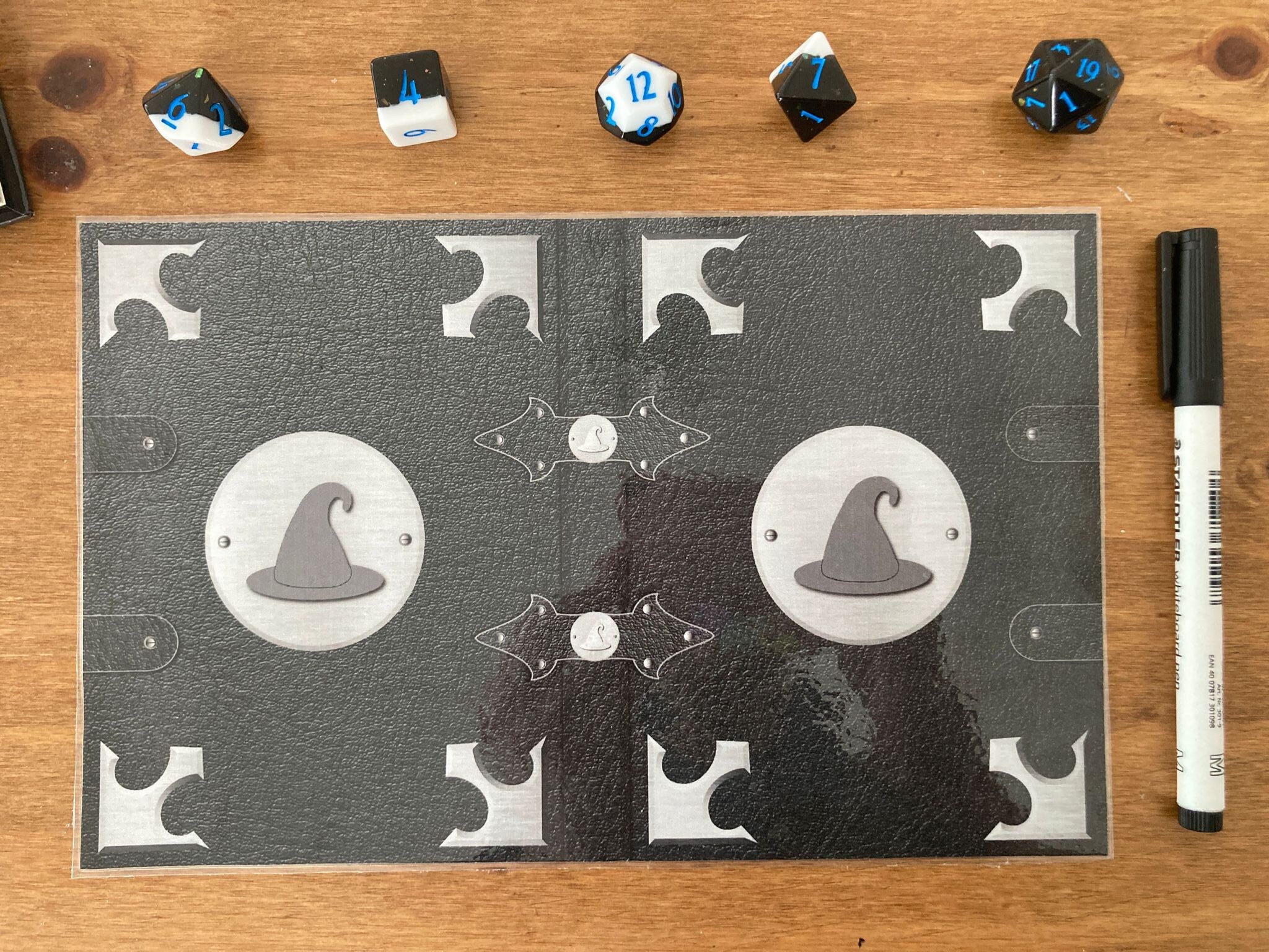 Dnd 5E Wizard Spell and Ability Tracker Spell Tome Print at Home ...