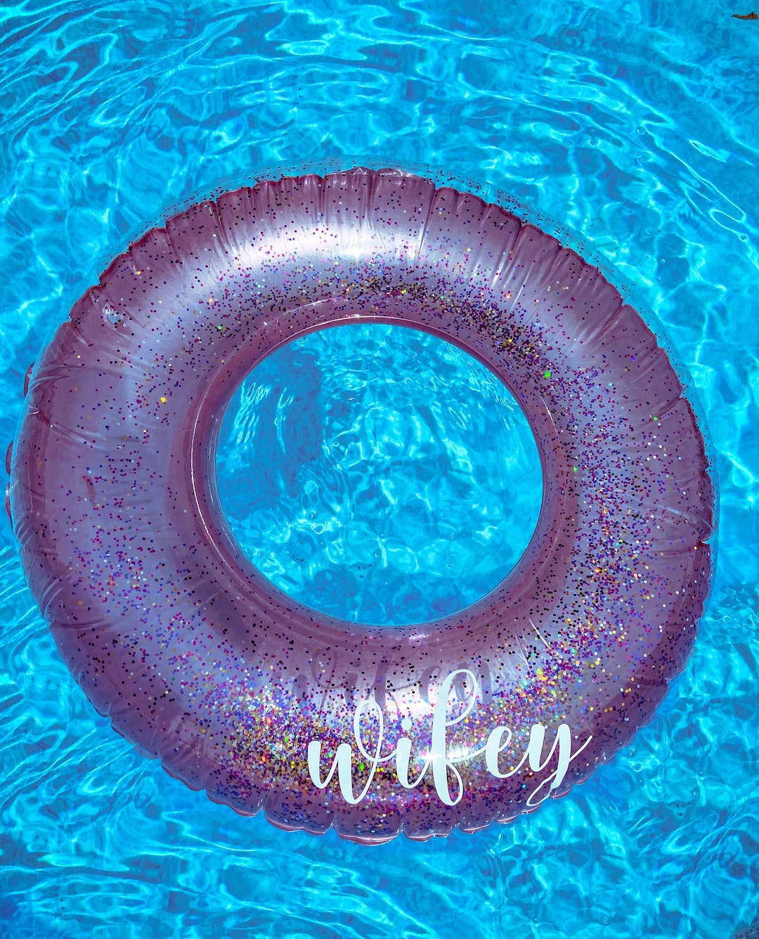 Personalized Glitter Pool Float: Bachelorette Party Swim Tube - Etsy