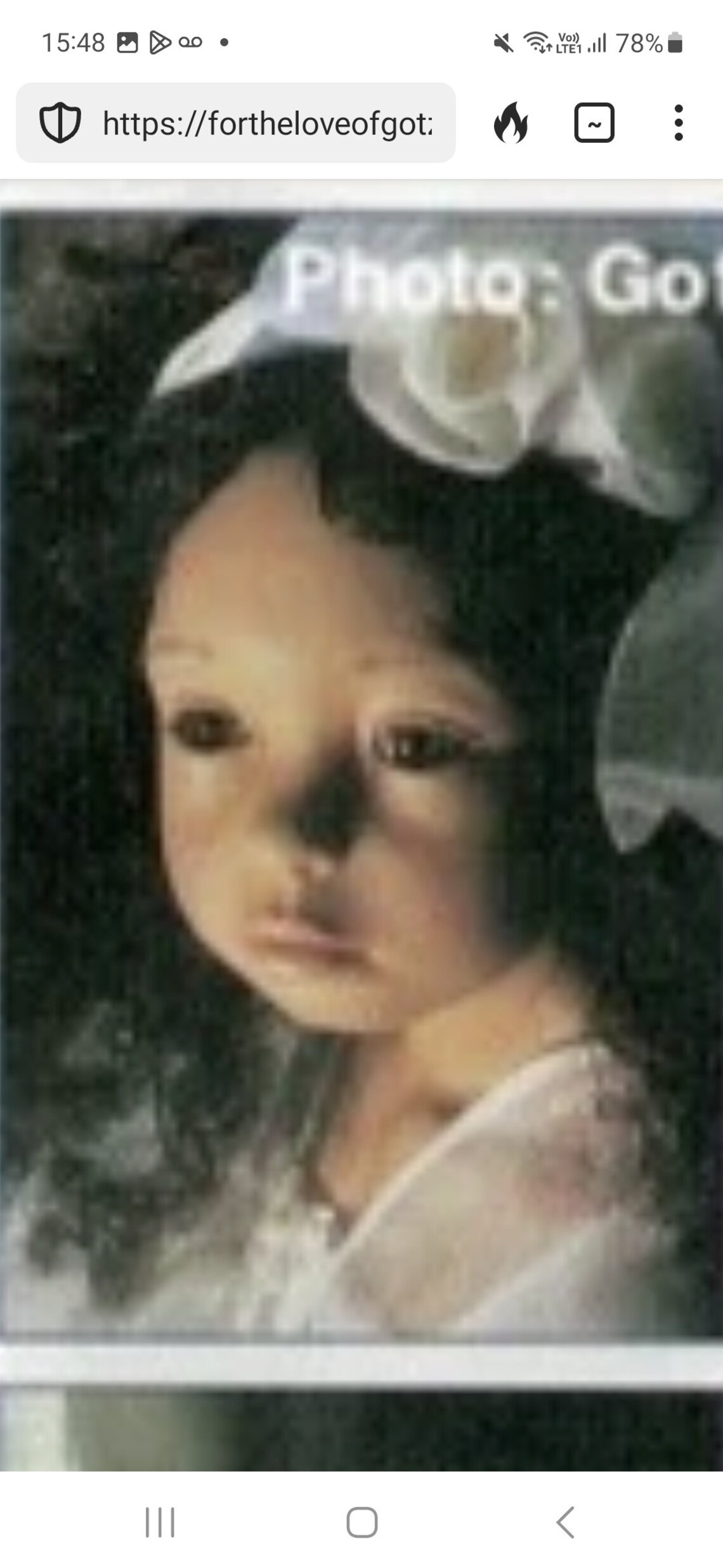 PSH GOTZ Phillip Heath Artist Limited Ed Angelica Doll 1999 Read ...